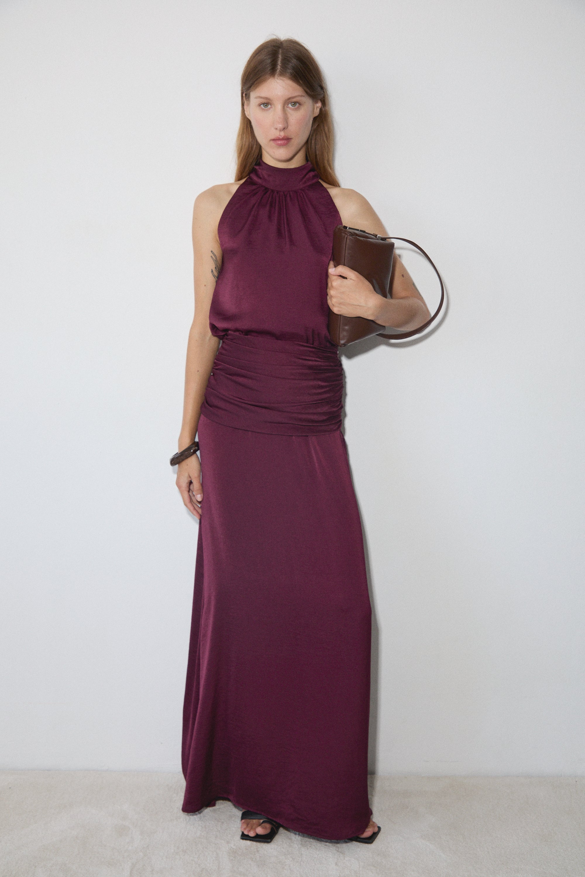 Elise Skirt, Plum | Occasion Skirt – Avec Studio